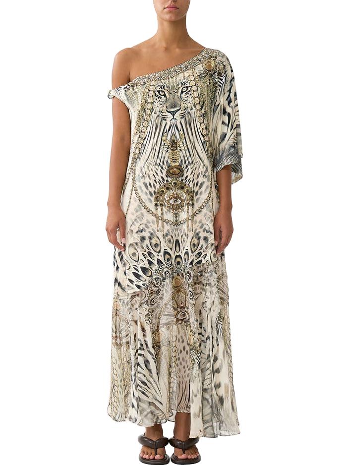 CAMILLA Lady Lionheart Twisted One Shoulder Dress
